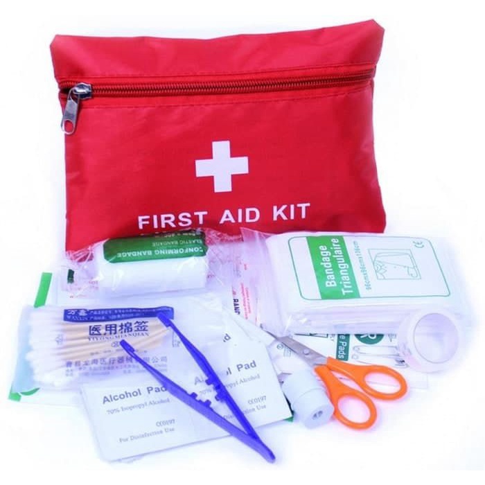 Jual peralatan p3k first aid kit 13 in 1 | Shopee Indonesia