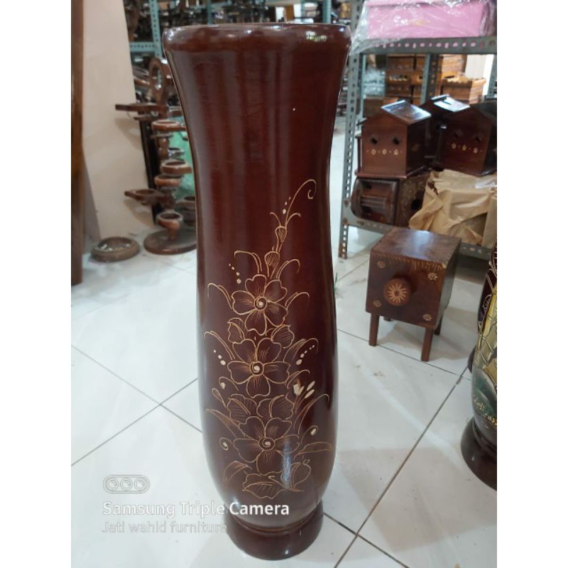 Jual Model guci jepara terbaru / hiasan vase bunga - JW Furniture ...