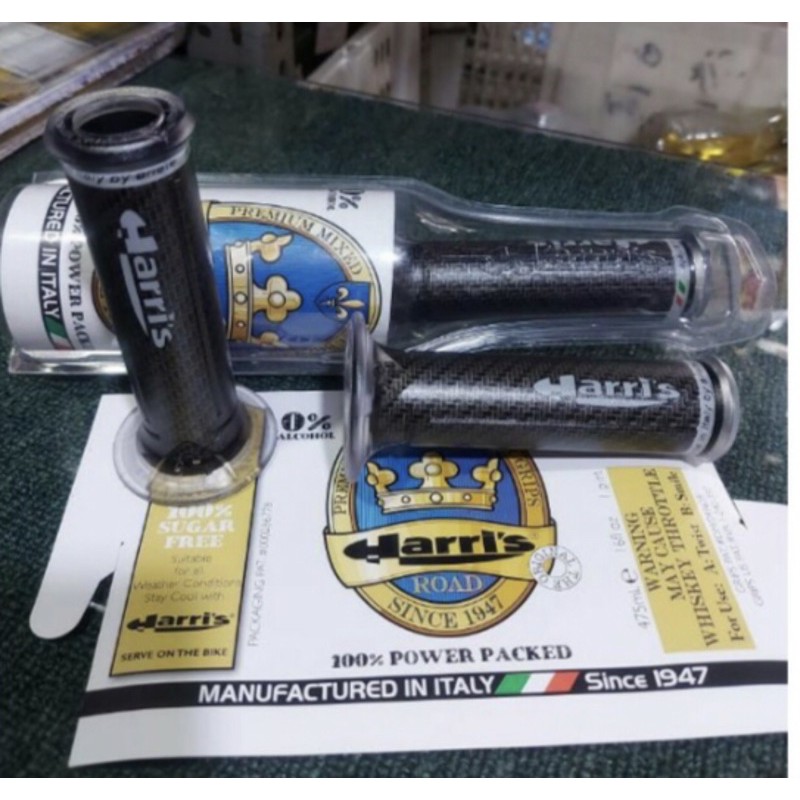 Jual handgrip harris carbon grip harris karbon 3d grip tangan harris ...