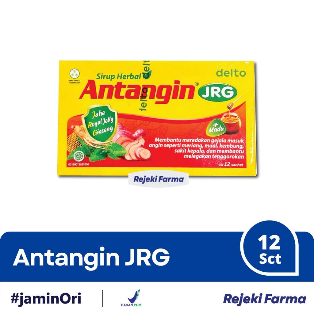 Jual Antangin JRG 1 box isi 12 sachet - Sirup Herbal masuk angin ...