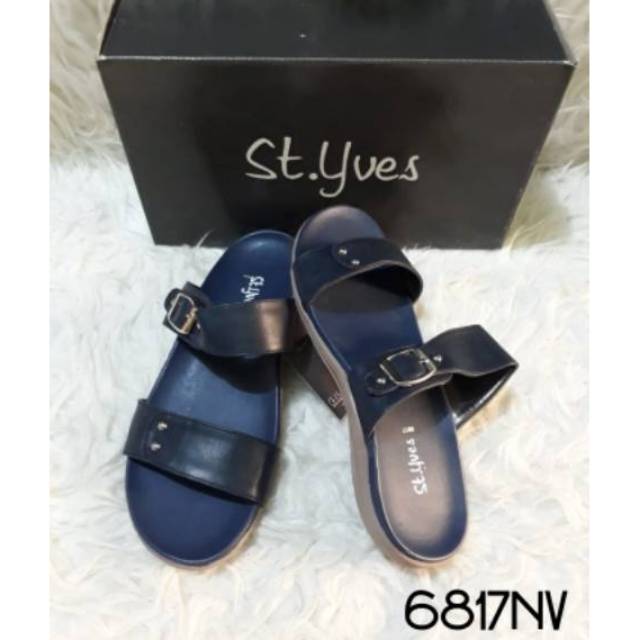 Jual Sendal 2 Tali Lebar Gesper Brand MATAHARI St.Yves | Shopee Indonesia