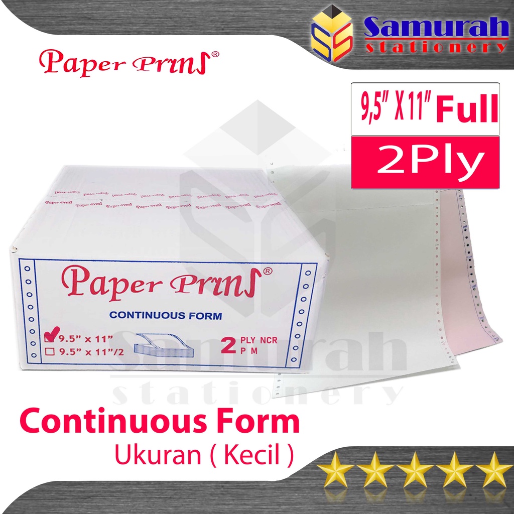 Jual Kertas Continuous Form Terlengkap & Harga Terbaru Mei 2026 ...