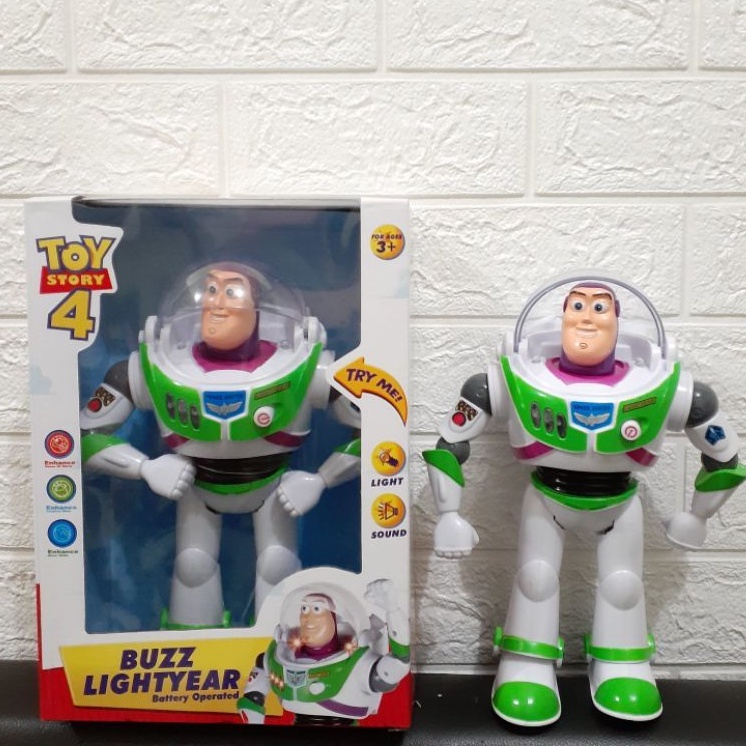 Jual Mainan Action Figure Buzz Toy Story | Robot Buzz Lightyear Toy ...