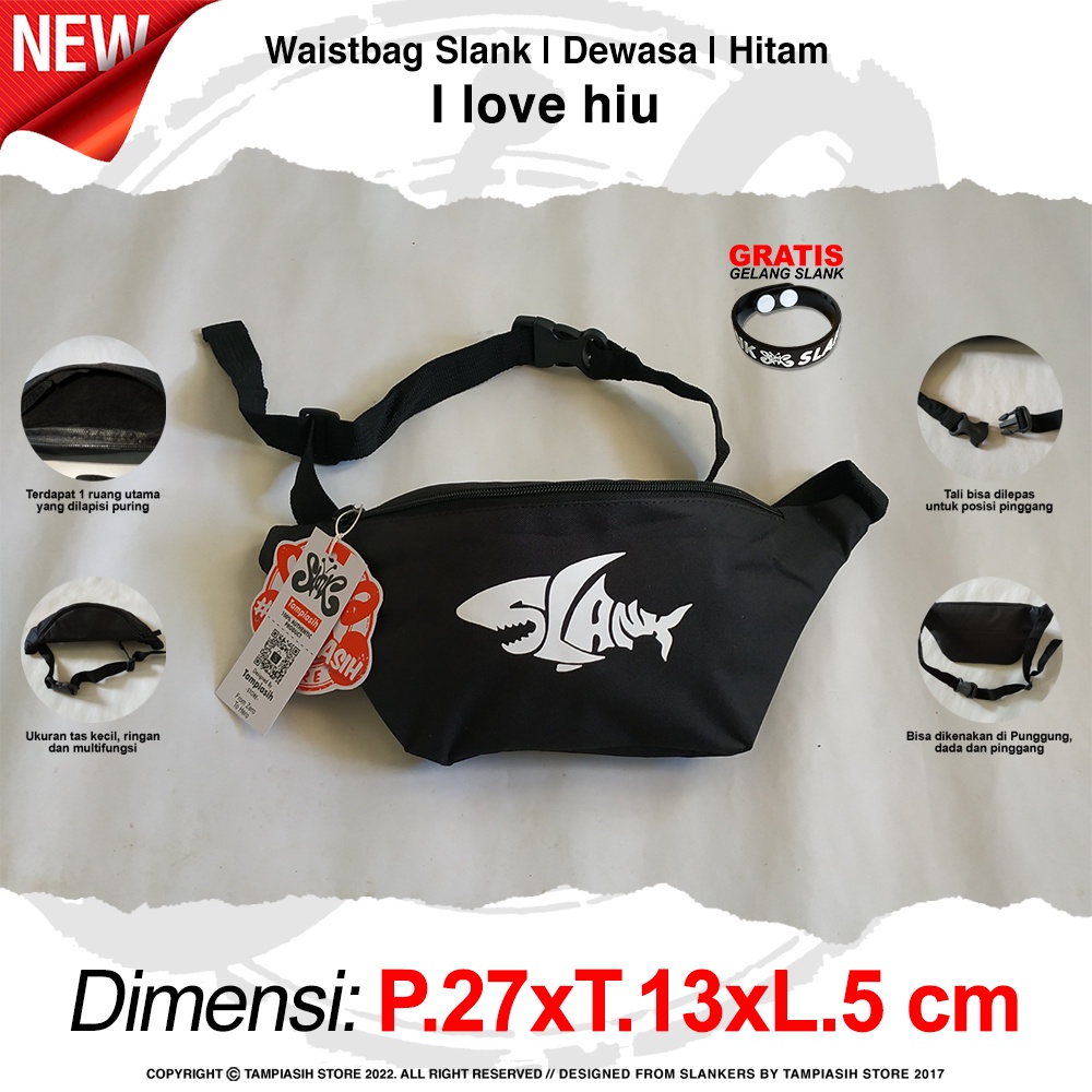 Jual SLANK HIU - WAISTBAG SLANK - TAS SLANK - SELEMPANG SLANK - BAG ...