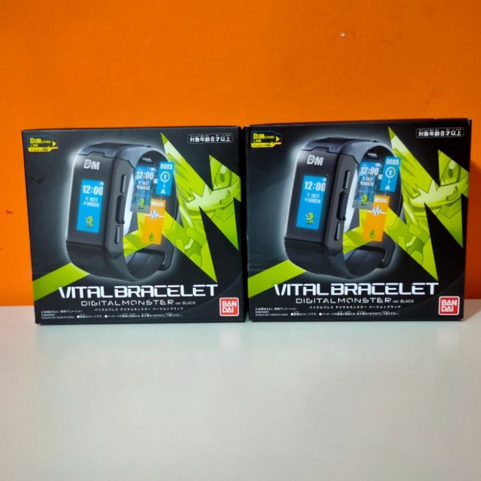 Jual AFT [with DiM Pulsemon] Digimon Vital Bracelet Virtual Pet - BLACK ...