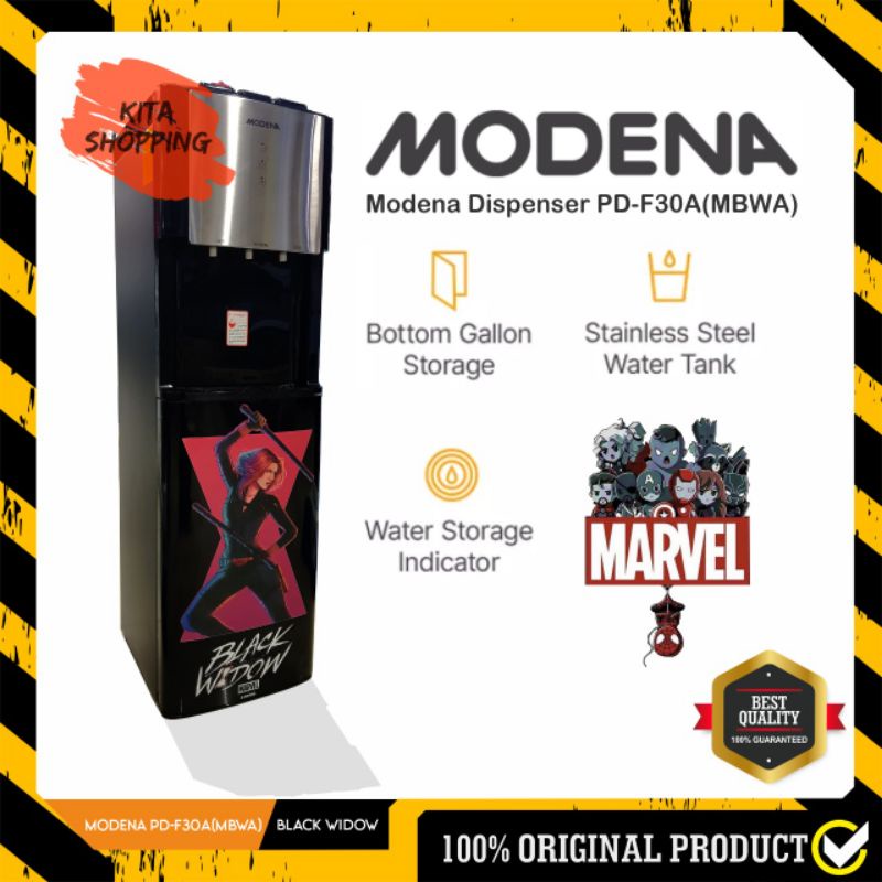 Jual Dispenser Air Modena PD-F30A MBWA | Kompresor galon bawah marvel ...