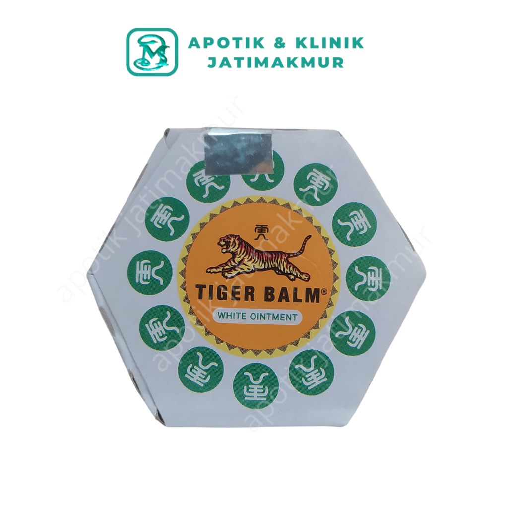 Jual TIGER BALM Balsem Cap Macan Putih White 20 g | Shopee Indonesia
