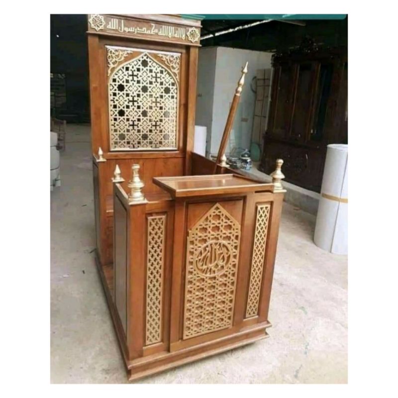 Jual Mimbar Masjid Minimalis 100 - Mimbar Masjid | Shopee Indonesia