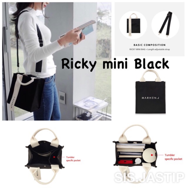 Jual Marhen j ricky mini black ( tanya stock sblm transaksi ) | Shopee ...