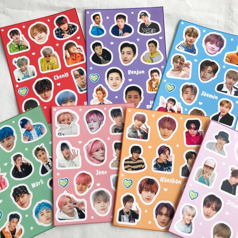Jual Sticker/Stiker Jaemin/Jeno/Mark/Haechan/Jisung/Renjun/Chenle NCT ...