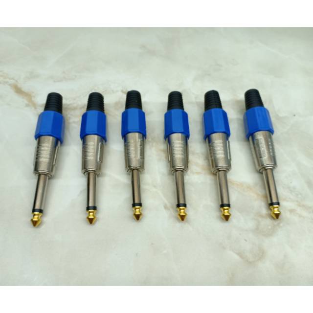 Jual Jack TOA Akai Mono Male Besi 6.5mm Audio Gitar Sound Mixer Mic ...