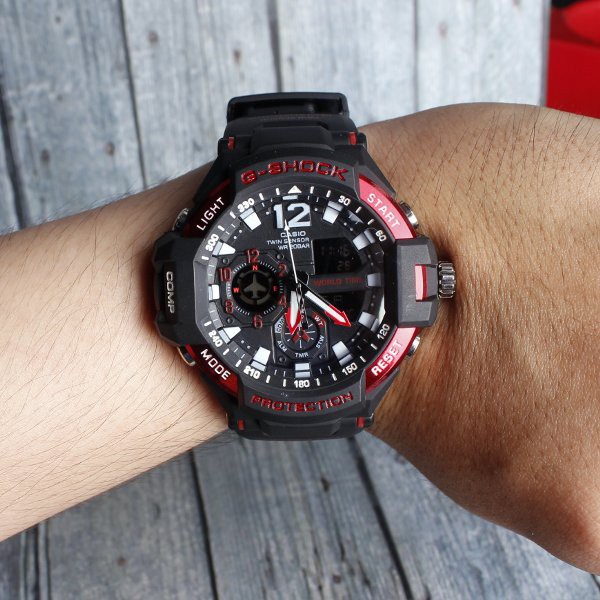 Jual MODEL BARU Jam tangan CASIO G-SHOCK TERBARU GA1100 Pilot Army ...