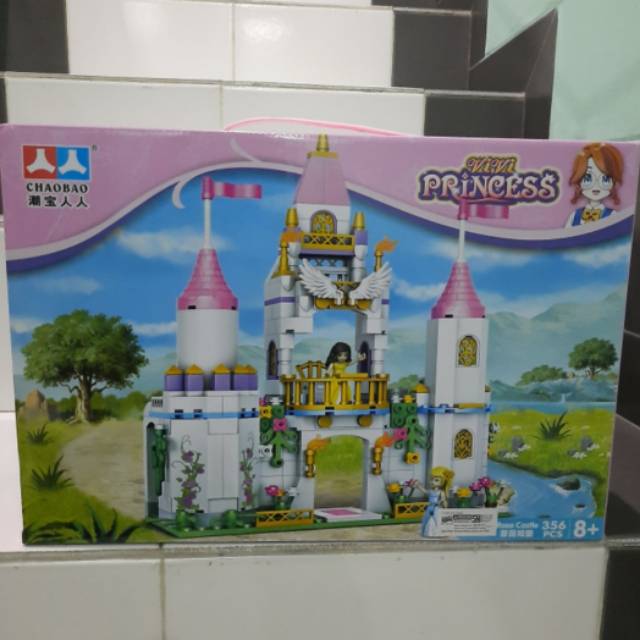 Jual Brick Chaobao Istana Princess Cinderella Disney Castle | Shopee ...