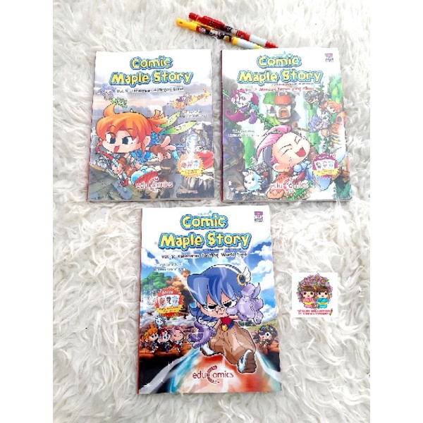 Jual Buku Comic maple story bekas kondisi bagus, tersampul rapi ...