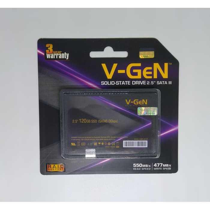 Jual Solid State Drive V-GeN 120GB SATA 3 (SSD VGEN) | Shopee Indonesia