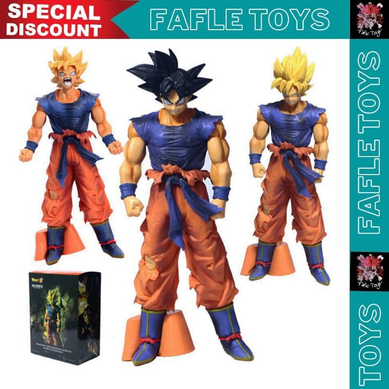 Jual Action Figure Dragon Ball Masterlise Emoving Super Saiyan Son Goku ...