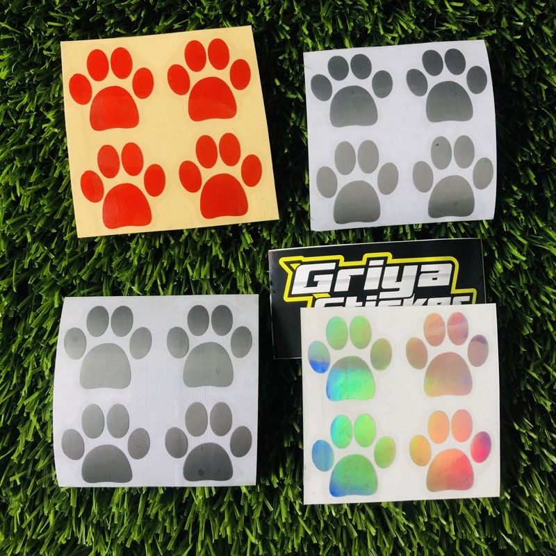 Jual Stiker jejak kaki panda kucing sticker jejak kaki | Shopee Indonesia