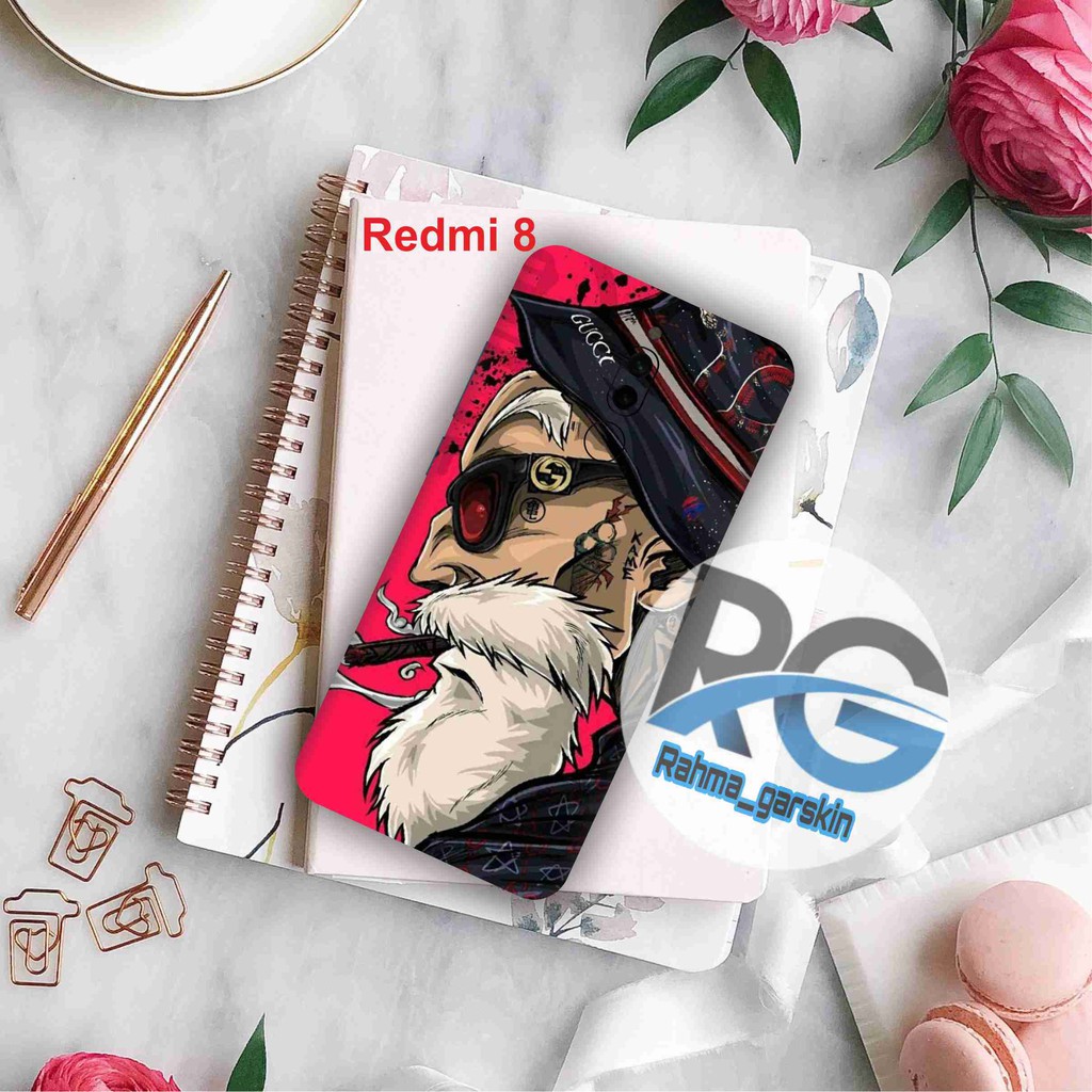 Jual garskin hp redmi 8 motif BG 1 - free custom gambar via chat ...