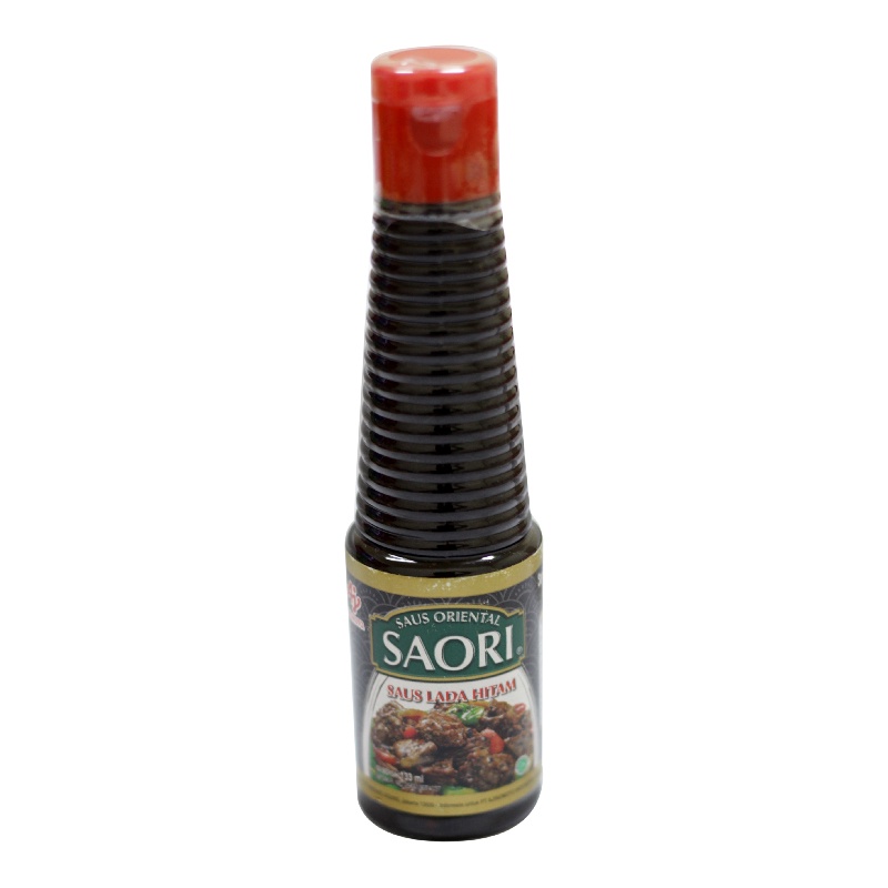 Jual Saori Saus Lada Hitam Botol 133Ml | Shopee Indonesia