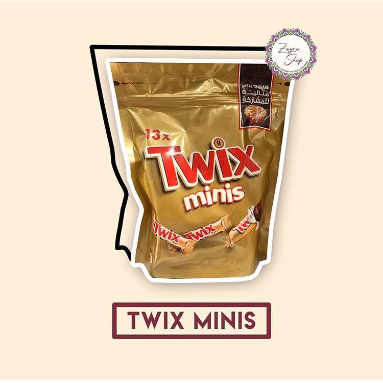 Jual Twix Minis isi 11 dan Twix Finger isi 9 | Shopee Indonesia