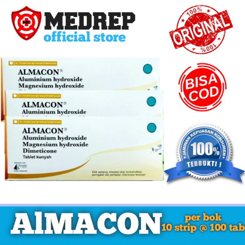 Jual Almacon (aluminium hydroxide, magnesium hydroxide, dimeticone ...