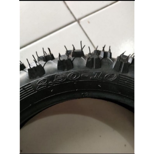 Jual ban luar motor mini trail 2.50 - 10. ring 10 (offroad) | Shopee ...