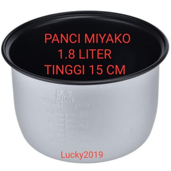 Jual Panci Teflon Magicom Rice Cooker Miyako 1.8 Liter / INNER POT 1.8L ...