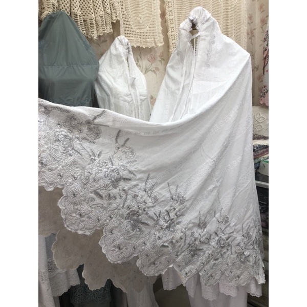 Jual mukena bordir bukittinggi bordir suji | Shopee Indonesia