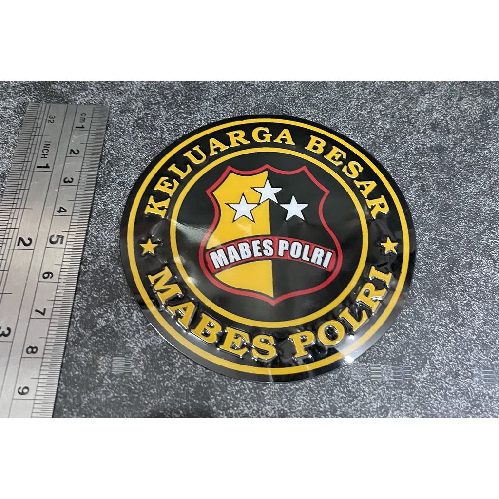 Jual Sticker Mabes Police (Bulat) - Stiker Police Stiker Keluarga Besar ...