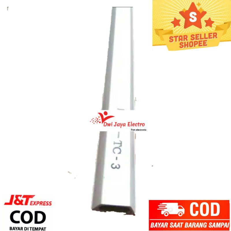 Jual Tc3 kabel dak, cable duct, ducting, kabel protector, tray kabel ...