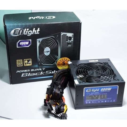 Jual ENLIGHT Power Supply 400WATT ( 80+ BRONZE ) | Shopee Indonesia