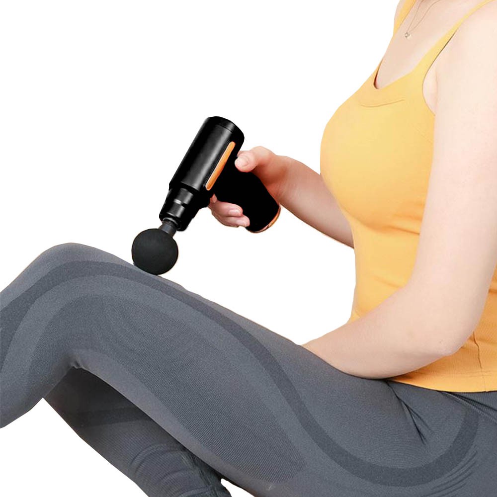 Jual Mini Portable Massager Fascia Gun - Alat Pijat Terapi Getar Otot ...