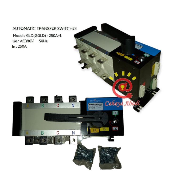 Jual FORT ATS 250A/4P / Automatic Transfer Switch GGLD 250/4 250 A 4 ...