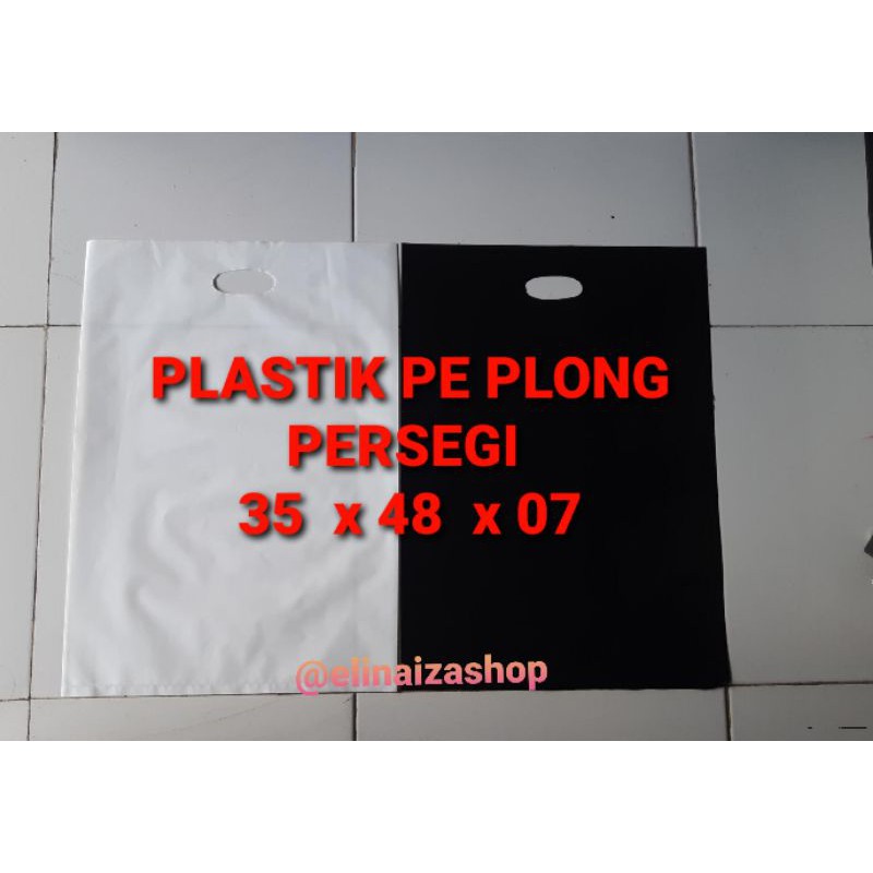 Jual PLASTIK PE PLONG uk. 35 / PLASTIK DISTRO / PLASTIK UKURAN BESAR ...