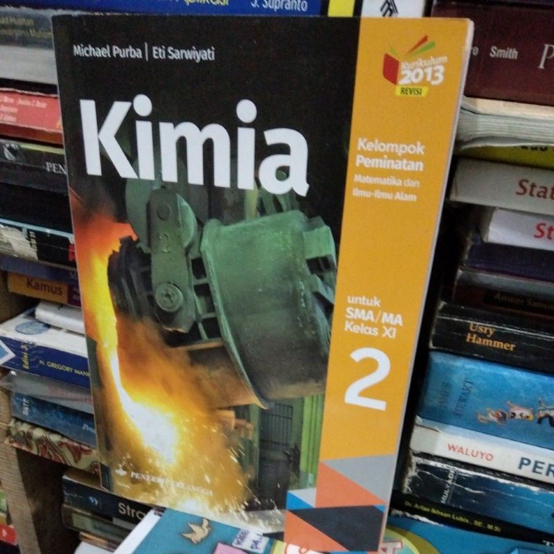 Jual BUKU KIMIA KELAS 11/XI/2 SMA REVISI ERLANGGA MICHAEL PURBA ...