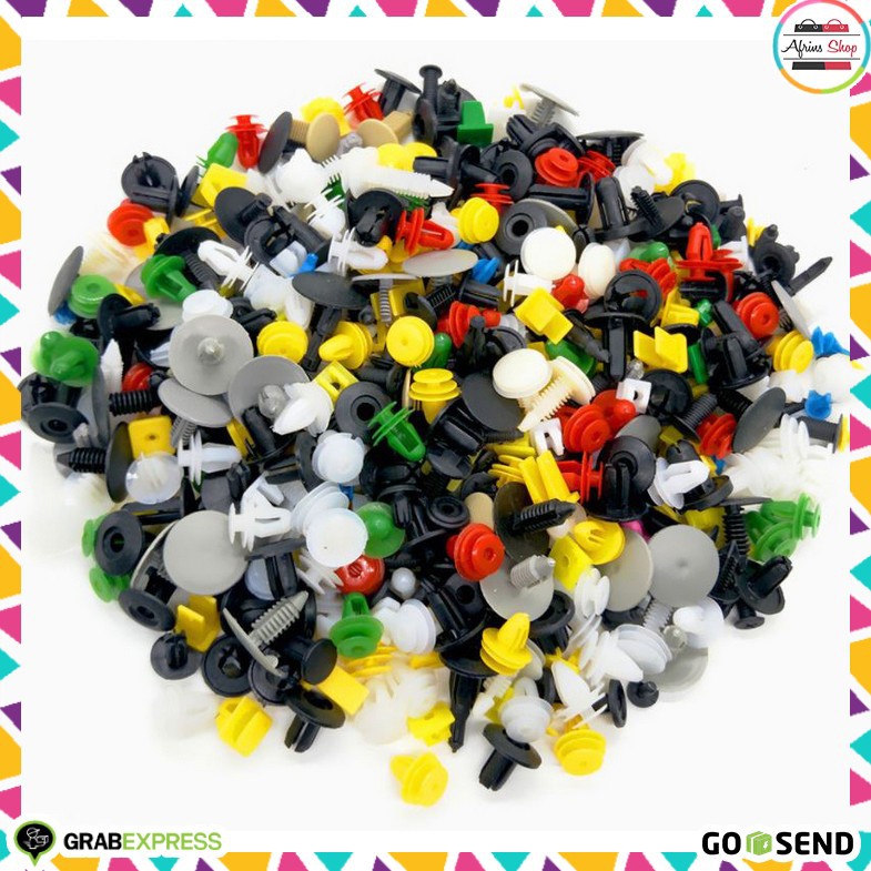 Jual Baut Rivet Mobil / Baut Kancing Mobil 160pcs | Shopee Indonesia