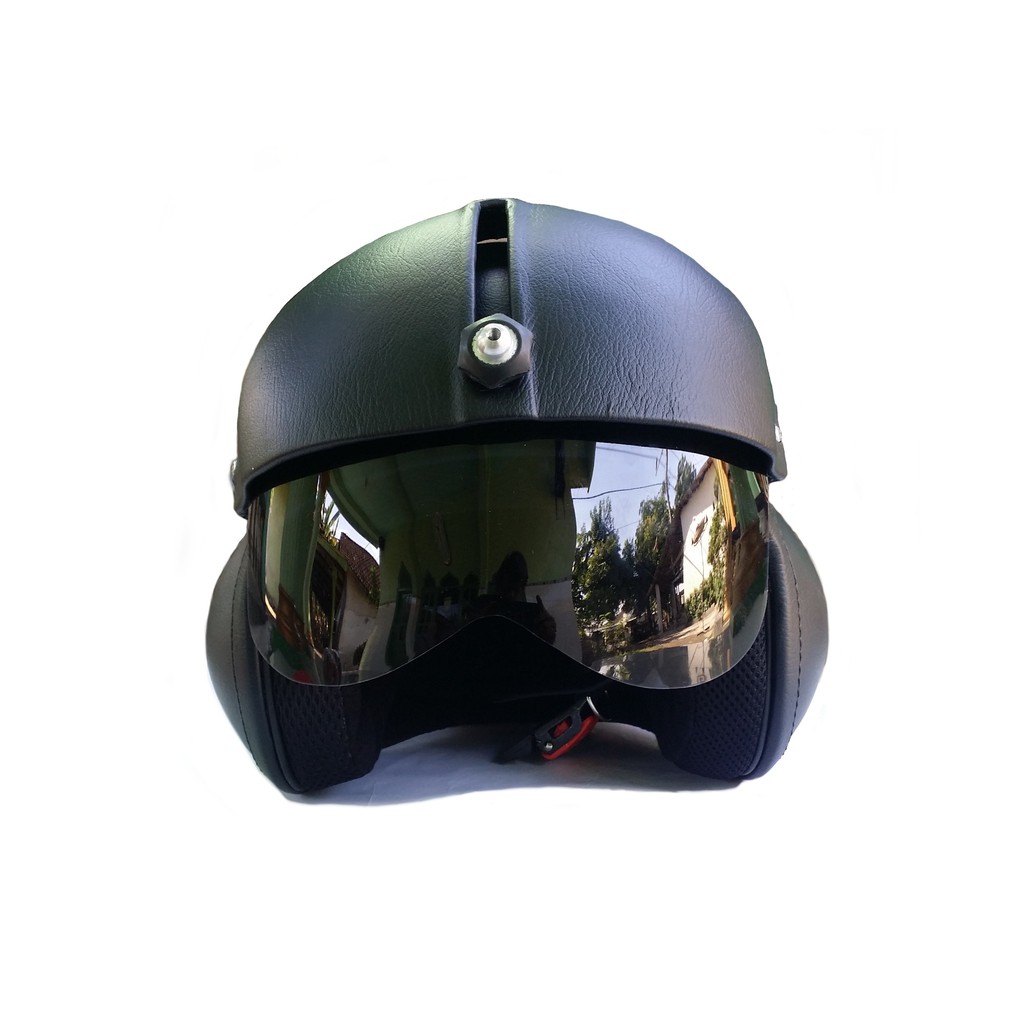 Jual Helm Pilot Visor Army Limited Edition | Shopee Indonesia
