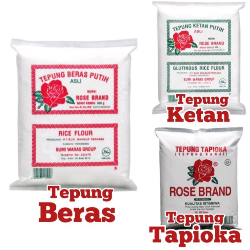 Jual TEPUNG ROSE BRAND 500gr | Shopee Indonesia