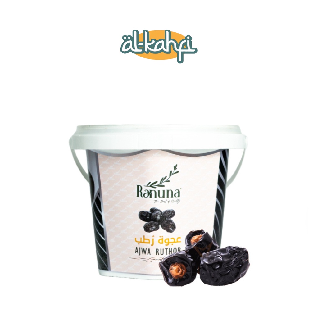 Jual Kurma Ajwa Ruthob Ember 850gr Ranuna Ajwa Dates Original Premium ...