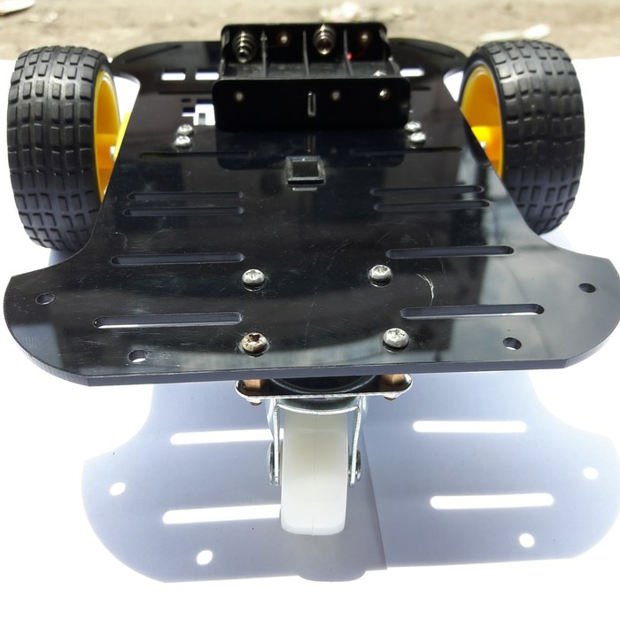 Jual RJ3 Robot Smart Car Chassis DIY Kit Rangka mobil pintar Arduino ...