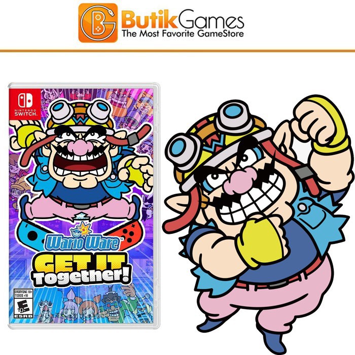 Jual Wario Ware Warioware Get It Together! Nintendo Switch | Shopee ...