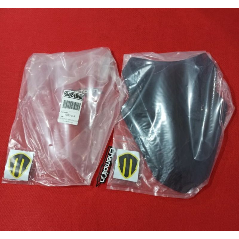Jual Windscreen Windshield Visor SECTBILL Maxshield Vector Smoke Clear ...