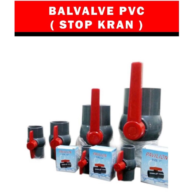 Jual Stop kran Ball valve PVC ukuran 2" inch | Shopee Indonesia