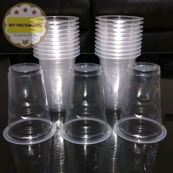 Jual Gelas Plastik 220ml atau Gelas Kopi atau Gelas Aqua | Shopee Indonesia