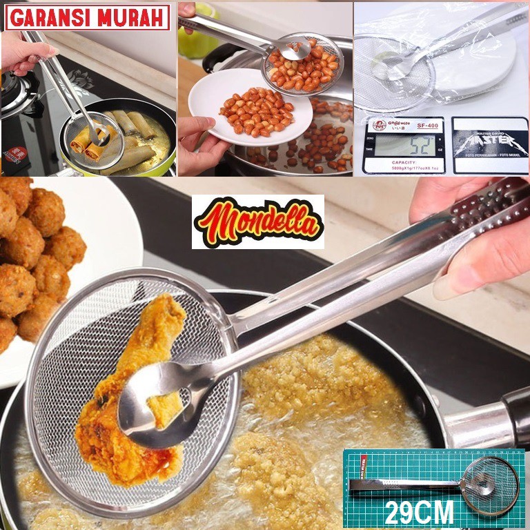 Jual Peniris Minyak Jepitan Gorengan Alat Tirisan Tebal Multifungsi 2 ...