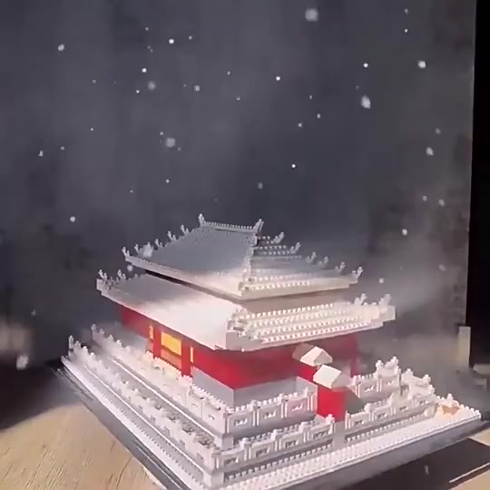 Jual Chinese Architecture Nano Balok Garden Cina Building Micro ...