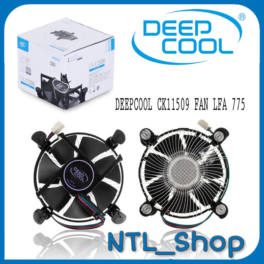 Jual FAN PROCESSOR INTEL DEEPCOOL CK11509 FAN LGA 775 | Shopee Indonesia