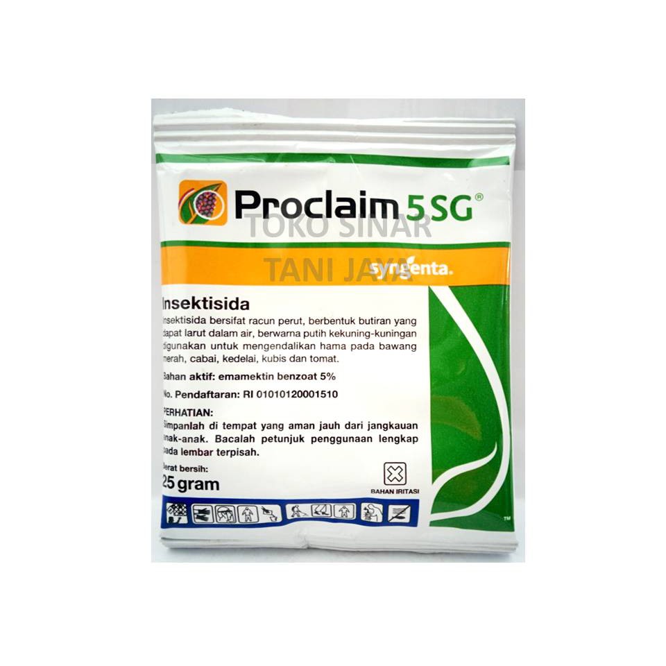 Jual Insektisida Proclaim 5 SG 25 gram | Shopee Indonesia