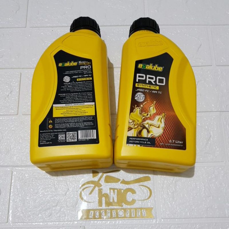 Jual OLI SAMPING EVALUBE 2T PRO SYNTHETIC 700ml ORI, WANGI MEMPESONA ...