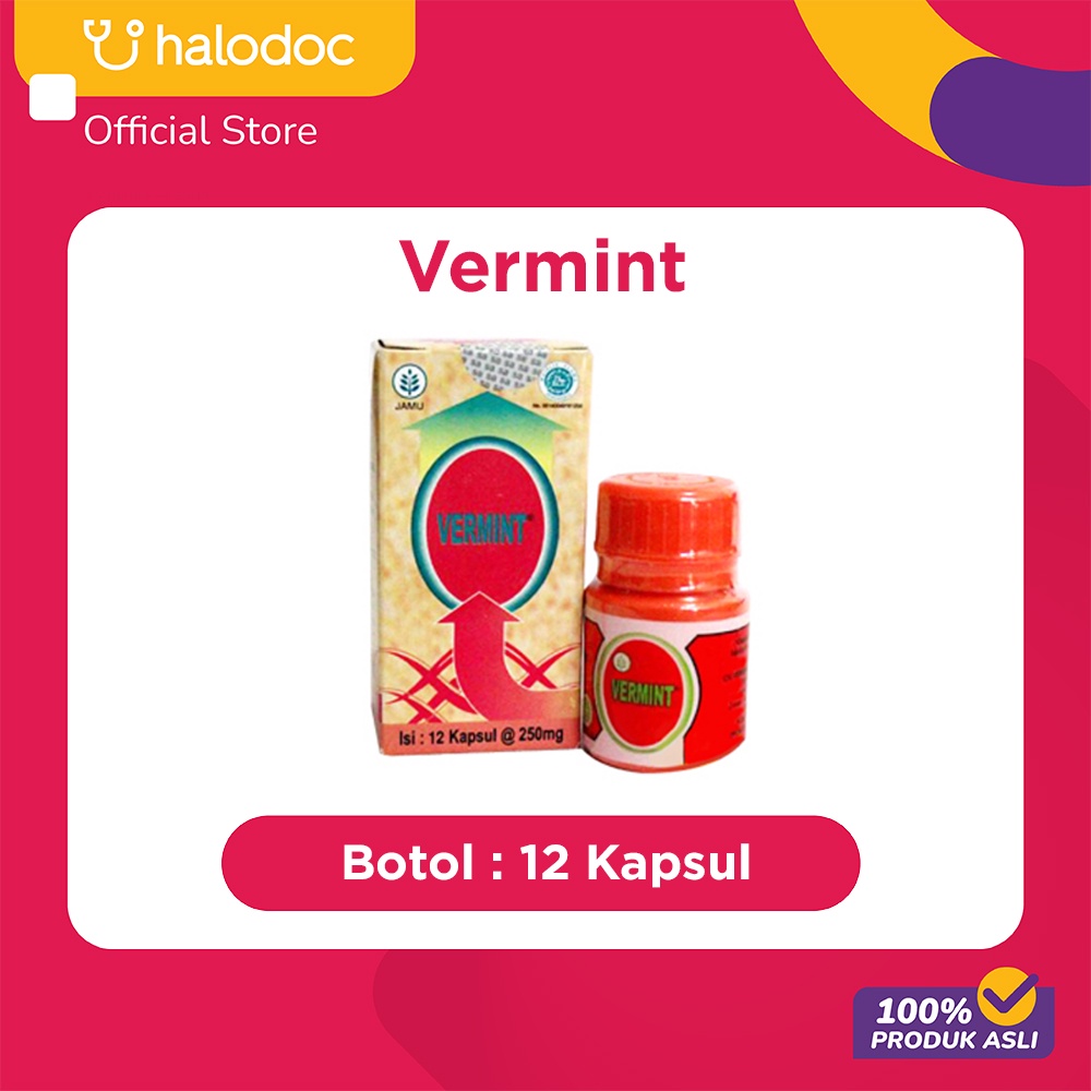 Jual Vermint 12 Kapsul | Shopee Indonesia